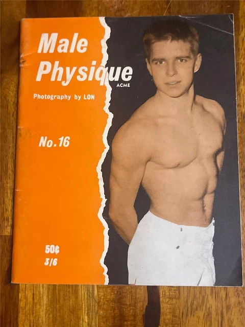 MALE PHYSIQUE #16 bodybuilding muscle beefcake Lon magazine 1963 £47.96 - PicClick UK