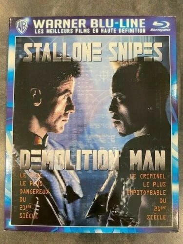 Demolition Man Sylvester Stallone Et Wesley Snipes Film En Blu Ray