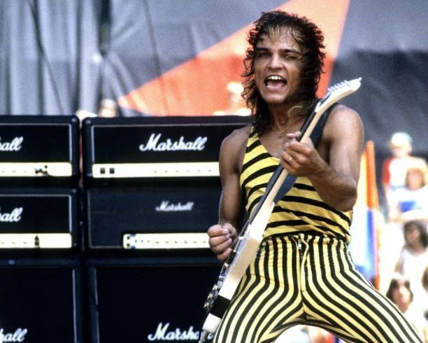 GERMAN ROCK BAND Scorpions Rudolf Schenker Klaus Meine Etc 84 Old Photo ...