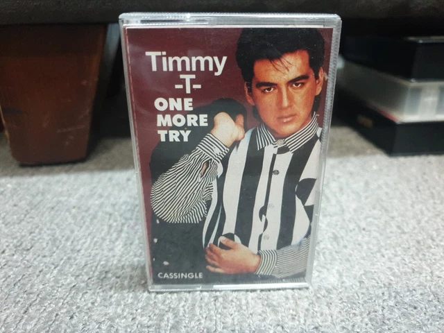 TIMMY T - One More Try - Cassette Single Tape EUR 10,91 - PicClick FR