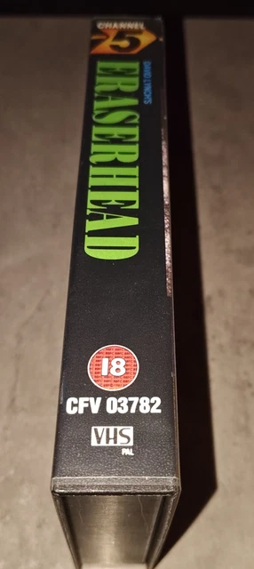 ERASERHEAD DAVID LYNCH - VHS - Cert. 18 - Untested £26.99 - PicClick UK