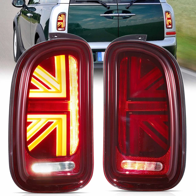 RED LED TAIL Lights For BMW MINI Cooper Clubman R55 2007-13 Rear Lamp ...