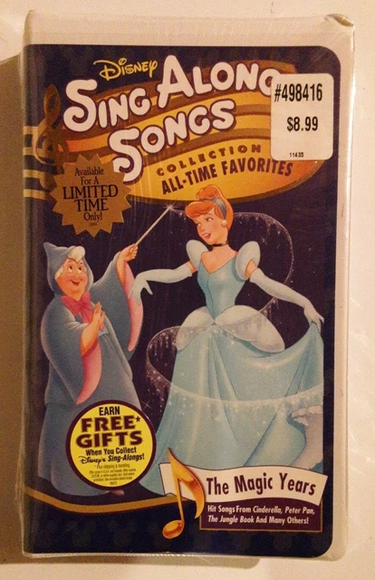 DISNEY SING ALONG SONGS COLLECTION OF ALL-TIME FAVORITES Vol. 2 VHS NEW ...