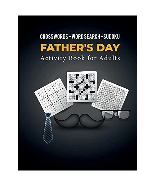CROSSWORDS - WORD Search - Sudoku: Father's Day Activity Book for ...