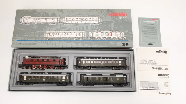 MÄRKLIN H0 2660 Schnellzug Gruppenverwaltung Bayern DRG Wechselstrom Digital (ve EUR 151,99 ...