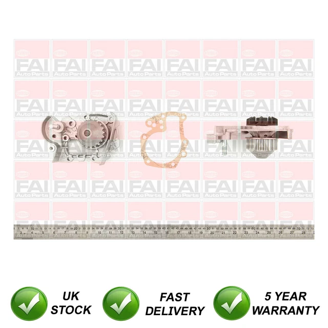 POMPE À EAU SJR convient à Renault Clio 1990-1998 19 1988-1998 1.2 1.4 ...