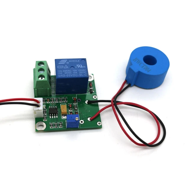 CURRENT SENSOR MODULE AC Detection Module 50A Switch Output $21.75 ...