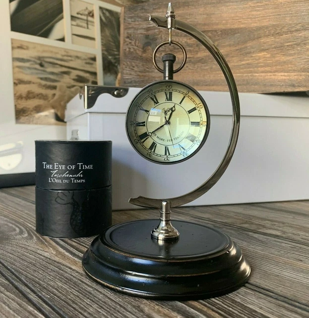 ROYAL MARINE COMMANDO British Royal Navy Optical Glass Nautical Desk ...