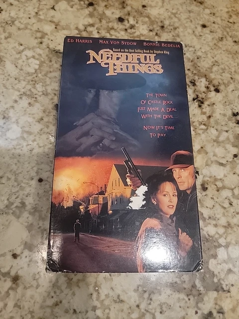 VINTAGE CLASSIC VHS Horror Movie Stephen King "Needful Things" £13.51 ...
