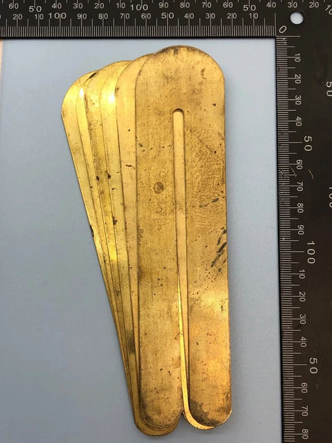 ORIGINAL WW1/WW2 BRITISH Army Brass Button Cleaning Stick £7.50 ...