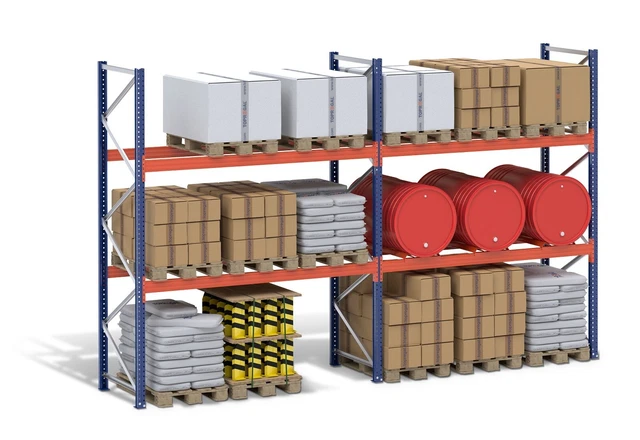 LONGSPAN DEXION SPEEDLOCK Commercial Heavy Duty Racking System £2,250. ...