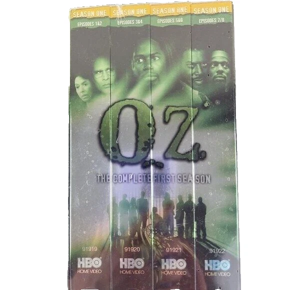 HBO HOME VIDEO OZ The Complete First Season 4 VHS SEALED £8.67 ...