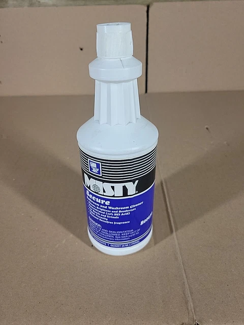 1X QUART MISTY secure bathroom & washroom cleaner Concentrate EUR 15,14 ...