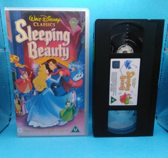 Sleeping Beauty Walt Disney Classics Pal Vhs Video Tape £799 5834