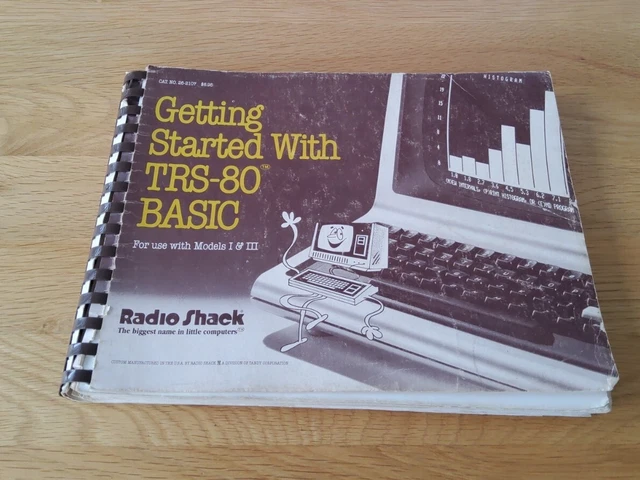 RADIO SHACK TRS-80 Getting Started with TRS-80 BASIC. Instruction manual RARE EUR 11,76 ...