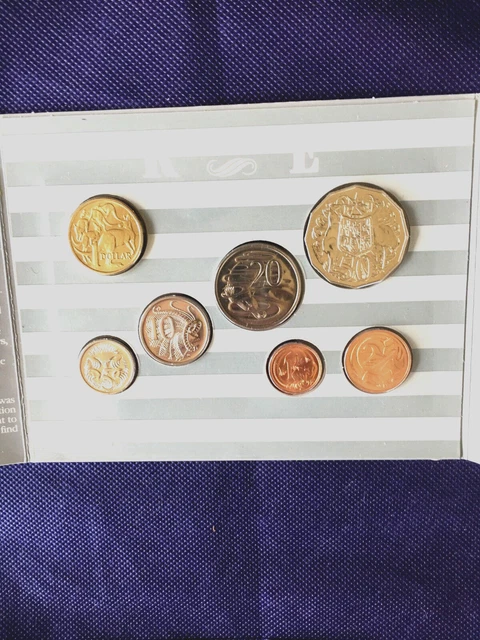 1987 UNCIRCULATED Mint Seven Coin Set $35.00 - PicClick AU