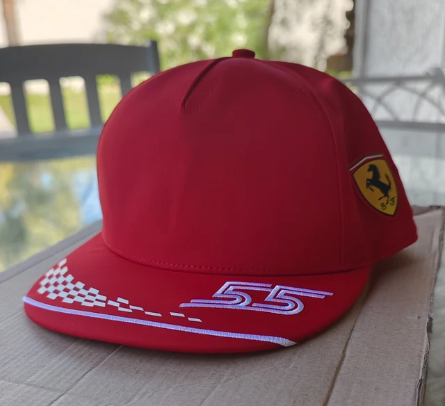 F1 FORMULA 1 Puma Ferrari Carlos Sainz Cap Hat PRO ATHLETE 2021 NOT FOR ...