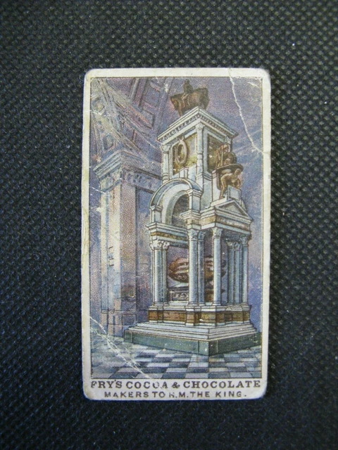 FRY'S PURE COCOA Card - Days Of Wellington - No. 25 Monument - 1906 EUR ...