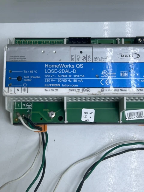LUTRON HOMEWORKS QS LQSE-2DAL-D Dali Power Module $1,116.76 - PicClick CA