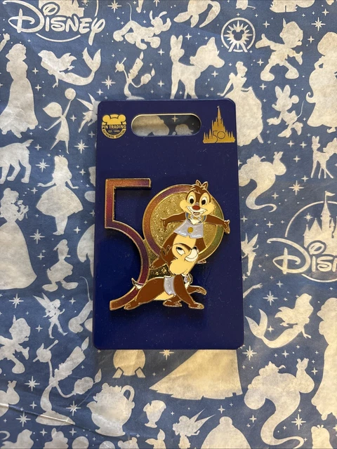 DISNEY 50TH ANNIVERSARY Chip And Dale 50 Pin New OE Pin In Hand $17.00 ...
