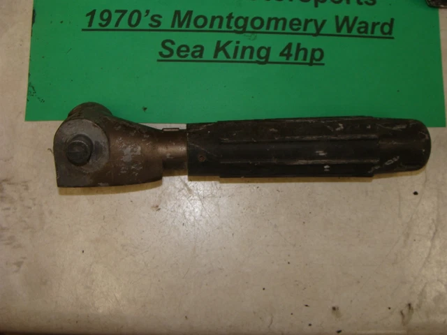 1970'S MONTGOMERY WARD GALE Sea King 4hp outboard tiller handle ...