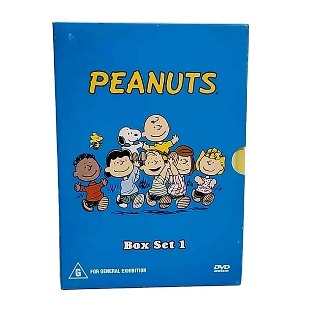 PEANUTS BOX SET 1 - Charlie Brown, Schroeder, Lucy 3 Disc DVD Set With ...