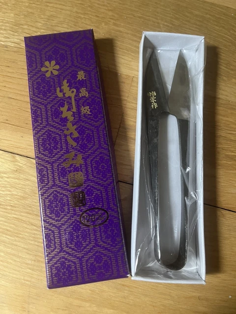HANDMADE JAPANESE THREAD Scissors/Snips 120mm £35.00 - PicClick UK