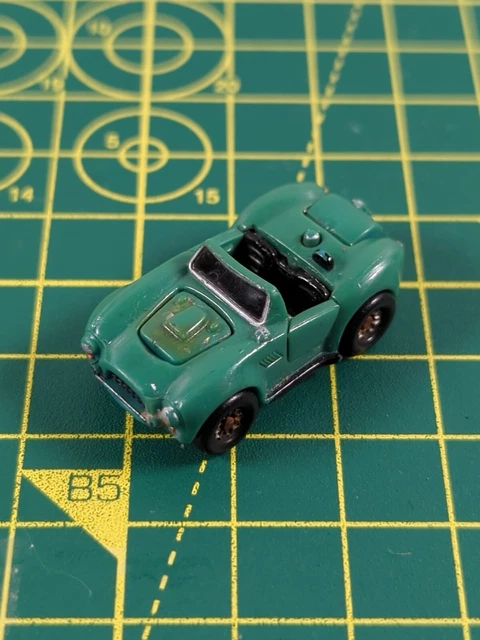 MICRO MACHINES GALOOB 1988 Deluxe Shelby Cobra Green Miniature Small ...