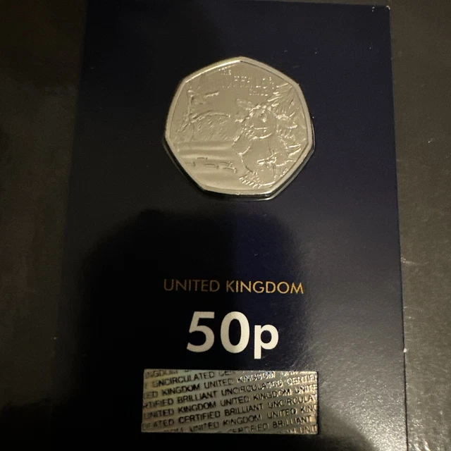 THE GRUFFALO CHILD 2024 50p Coin BU + Capsule £5.99 - PicClick UK