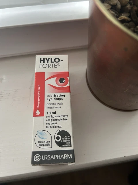 HYLO FORTE EYE Drops 10ml Dry Eye Management, ideal for Contact Lense ...