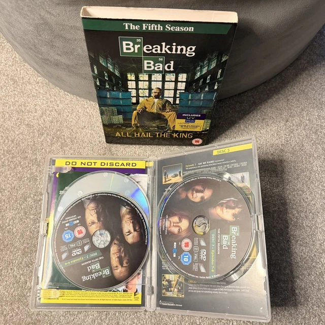 BREAKING BAD - Season 5 - Part 1 (DVD, 2013) Box Set w/Slipcase VGC ...
