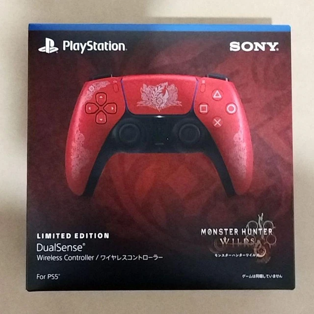 DUALSENSE WIRELESS CONTROLLER Monster Hunter Wilds Limited Edition PS5 ...