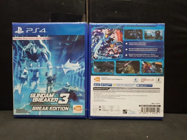 (ASIA ENGLISH VERSION) PS4 Gundam Breaker 3 Break Edition (Brand New) £ ...