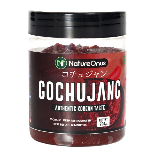 NATUREONUS GOCHUJANG KOREAN Paste Authentic Taste Made in India 200g ...