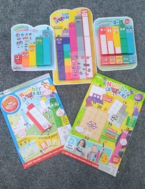 NUMBERBLOCKS CBEEBIES PRESCHOOL educational special needs 1-20 ADHD ...