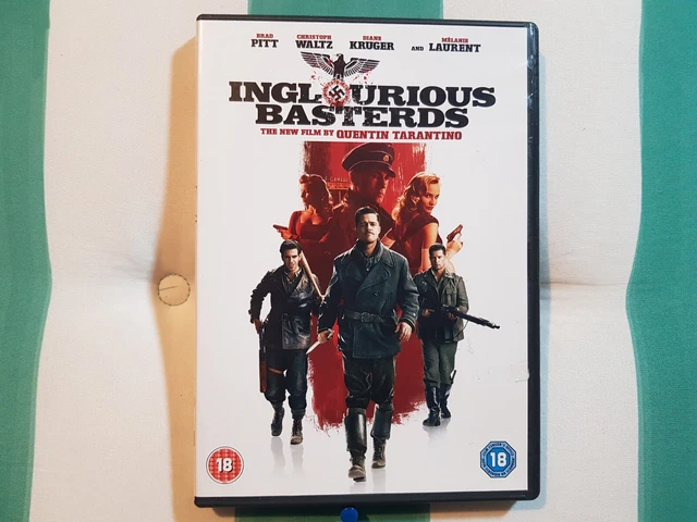 INGLOURIOUS BASTERDS (DVD) 2009 Quentin Tarantino Violent Wwii Drama ...