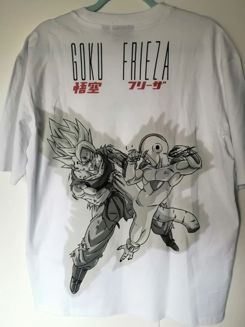 GOKU X FRIEZA Toei Animation Rare White T-shirt Dragon Ball Merch, Bird ...