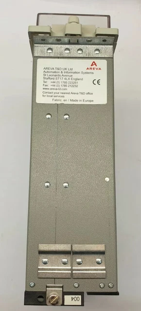 ALSTOM AREVA GE Grid Solutions MFAC High Impedance Differential Relay ...