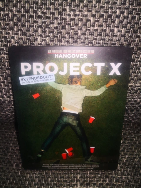PROJECT X EXTENDED Blu-Ray Steelbook EUR 9,95 - PicClick IT