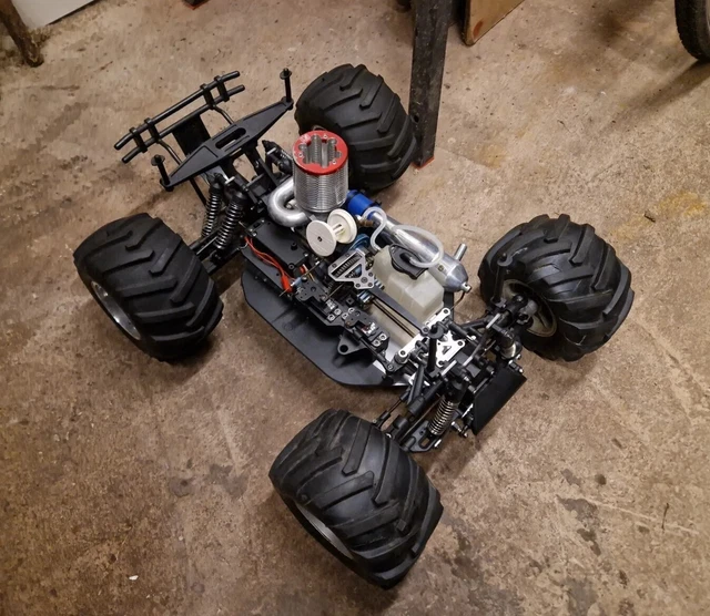 THUNDER TIGER EK4 S2 Nitro RC Monster Truck Pro 70 Heli Engine EB4 ...