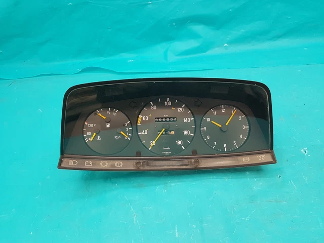 ORIGINAL MERCEDES-BENZ W123 C123 Instrument Compteur de Vitesse Unité ...
