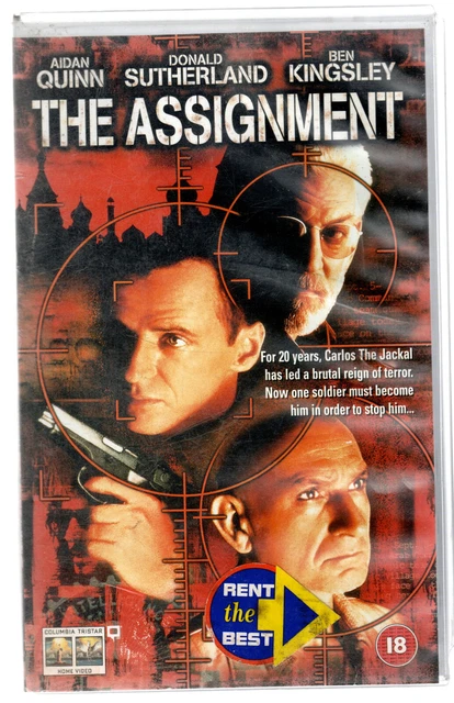 THE ASSIGNMENT AIDAN Quinn Donald Sutherland Ben Kingsley Big Box VHS £ ...