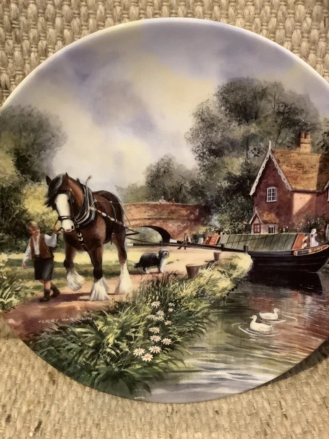 ROYAL DOULTON LIFE On The Waterway “The 1st Lock” Terry Harrison ...