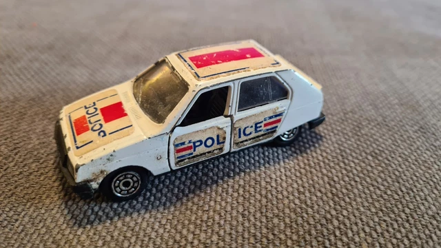 VINTAGE NOREV MINI Jet CITROEN VISA Police Car - Rare - Jet Car De ...