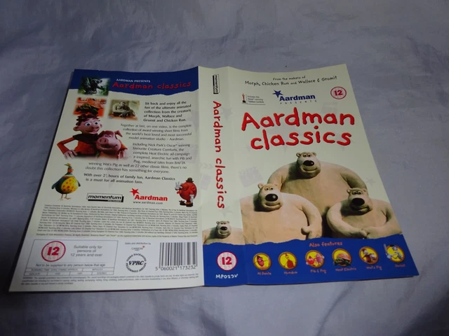 AARDMAN CLASSICS [VHS Tape] £14.99 - PicClick UK