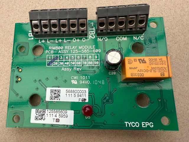 £40 + VAT (uk) Tyco / ADT / Thorn RIM800 MX Relay Interface Module £48. ...