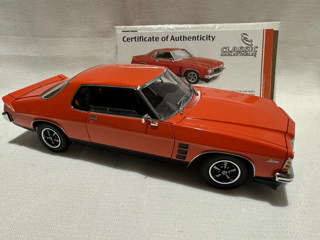 1:18 CC HOLDEN HJ Monaro GTS Mandarin Red $500.00 - PicClick AU