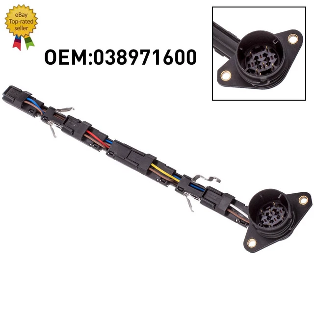 CABLAGGIO INIETTORE FOR VW Eos Golf Mk4 Golf Mk5 1.9, 2.0 8v TDI PD ...
