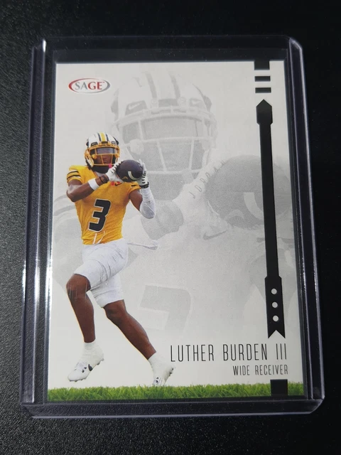 LUTHER BURDEN III - Sage Football 2025 - Chicago Bears, Missouri Tigers ...