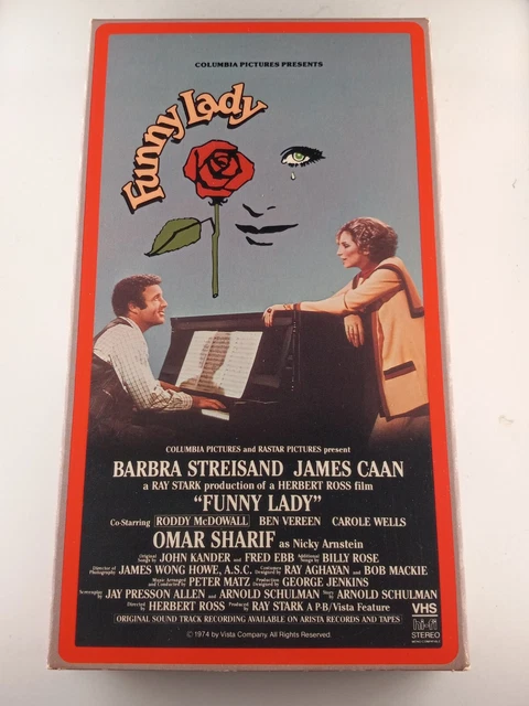 FUNNY LADY (VHS) 1975 Barba Streisand, James Caan, Omar Sharif TESTED £ ...
